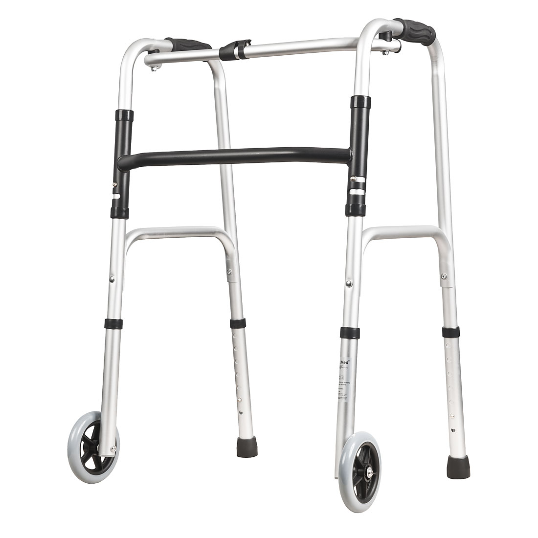 Deluxe Zimmer Walking Frame, Folding - Walking Frame With Wheels ...